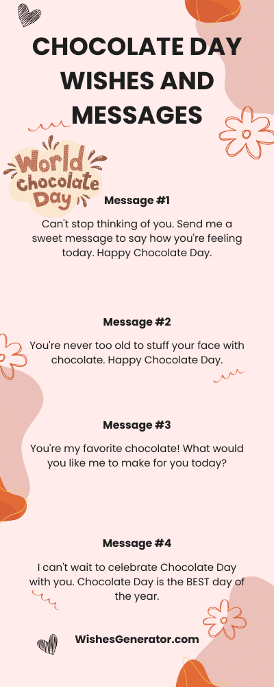 70 Chocolate Day Wishes and Messages