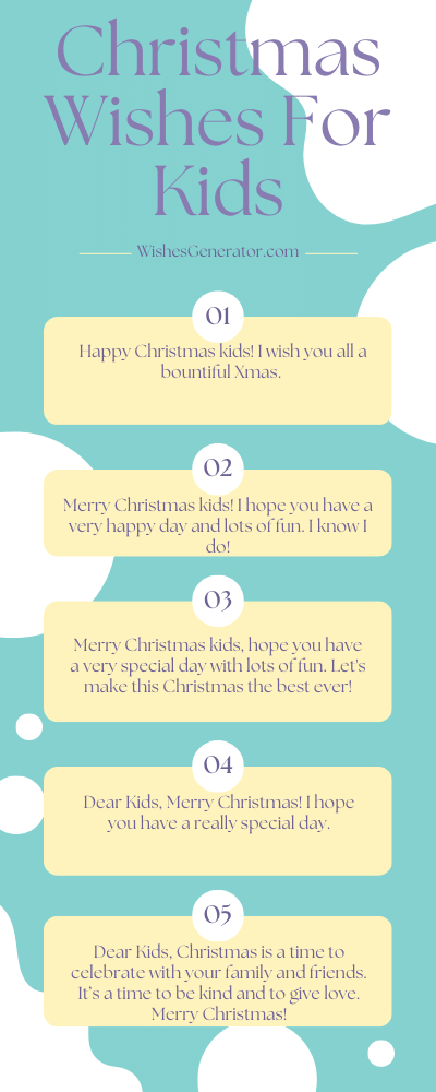 124 Christmas Wishes For Kids – Messages and Greetings