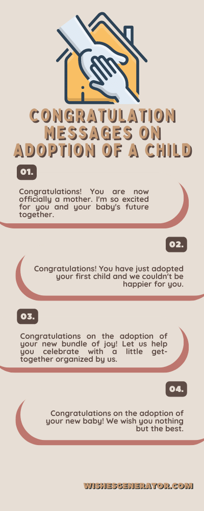 65 Congratulation Messages on Adoption of a Child