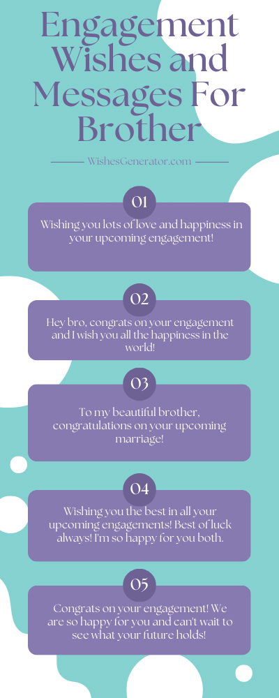 116 Engagement Wishes and Messages For Brother – Congratulation Messages