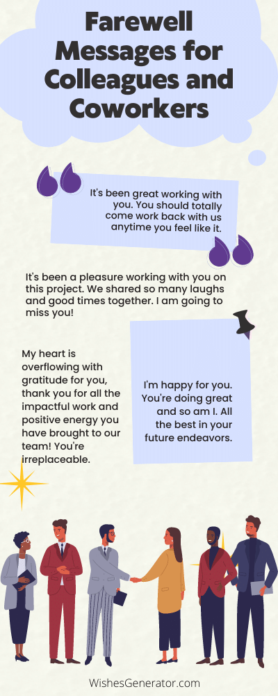 63 Farewell Messages for Colleagues and Coworkers
