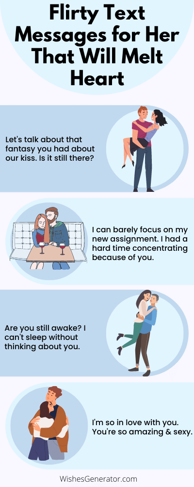 57 Flirty Text Messages for Her That Will Melt Heart