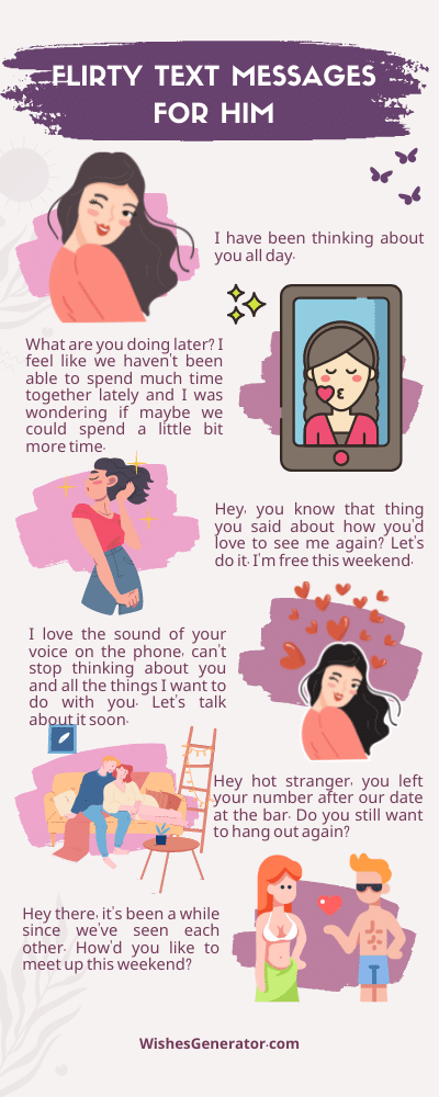 64 Flirty Text Messages for Him To Spice Things Up