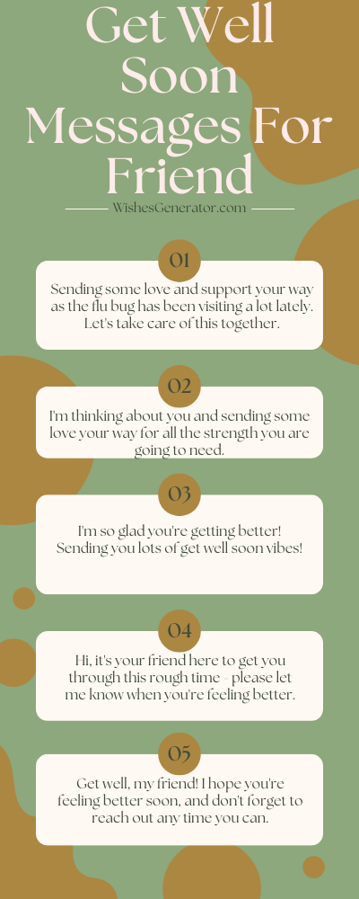 62 Get Well Soon Messages For Friend