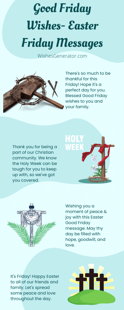 66 Good Friday Wishes- Easter Friday Messages