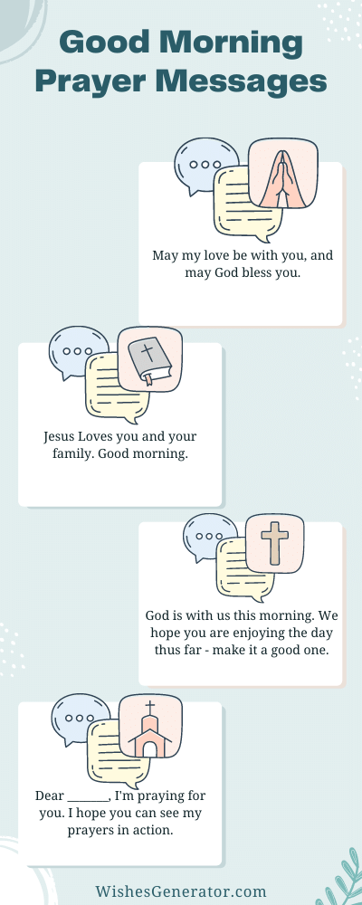 77 Good Morning Prayer Messages