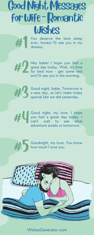 73 Good Night Messages for Wife – Romantic Wishes