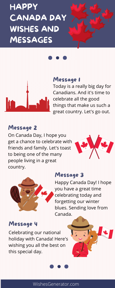 68 Happy Canada Day Wishes and Messages