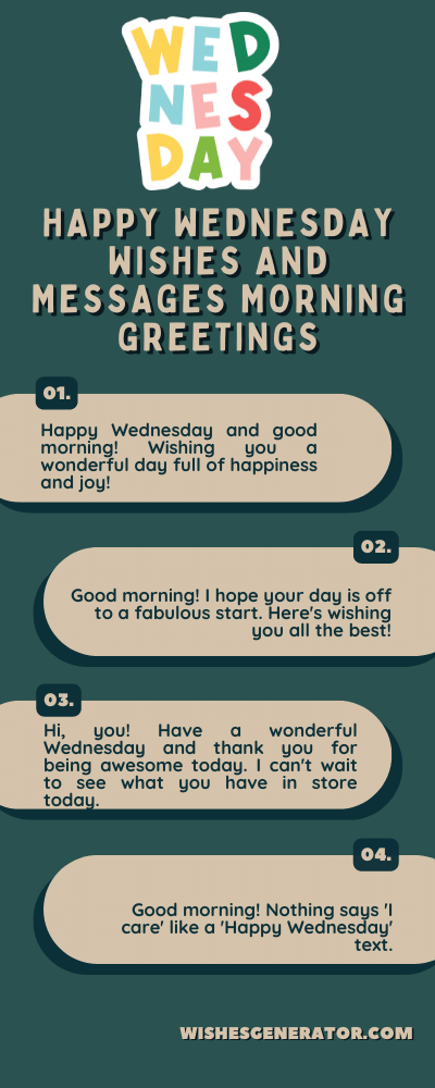 69 Happy Wednesday Wishes and Messages Morning Greetings