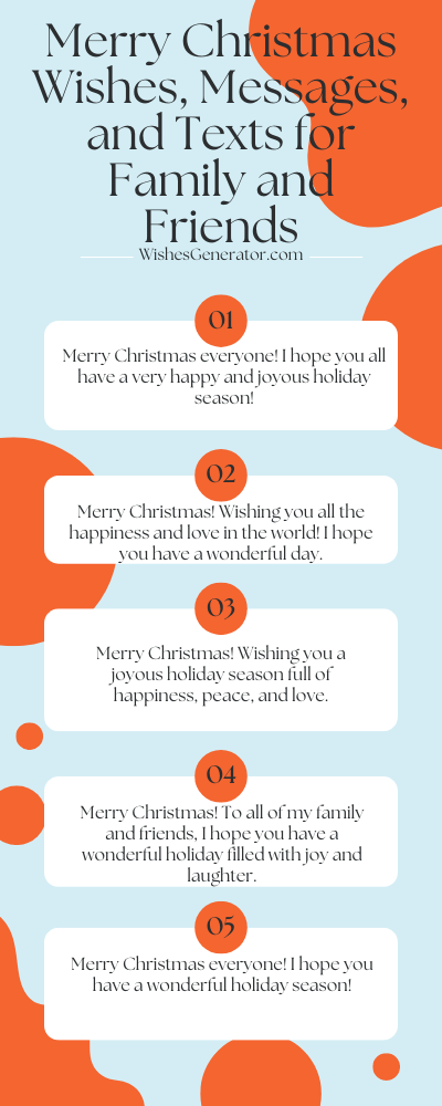 122 Merry Christmas Wishes, Messages, and Texts for Family and Friends