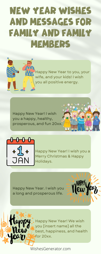 90 New Year Wishes and Messages for Family and Family Members