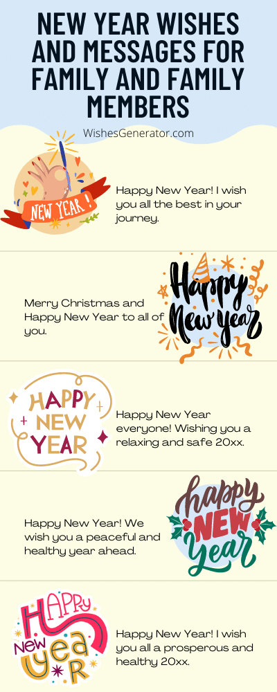 90 New Year Wishes and Messages for Family and Family Members
