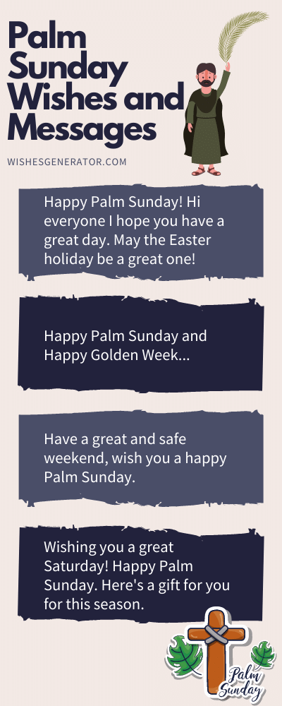81 Palm Sunday Wishes and Messages