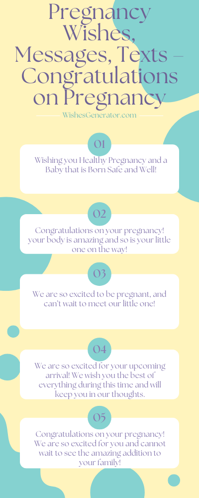 125 Pregnancy Wishes, Messages, Texts – Congratulations on Pregnancy