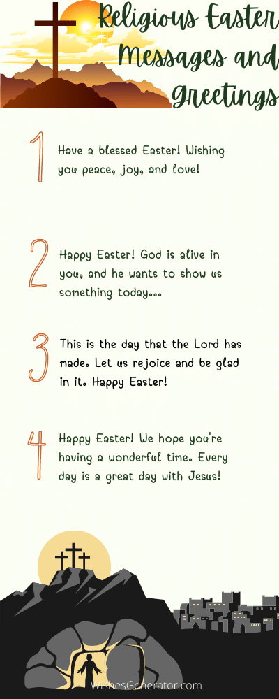 141 Religious Easter Messages and Greetings