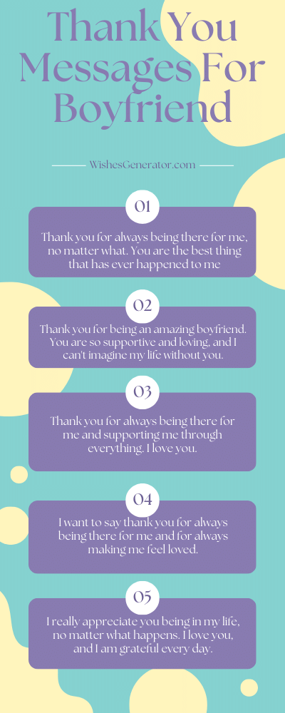 125 Thank You Messages For Boyfriend – Appreciation Texts