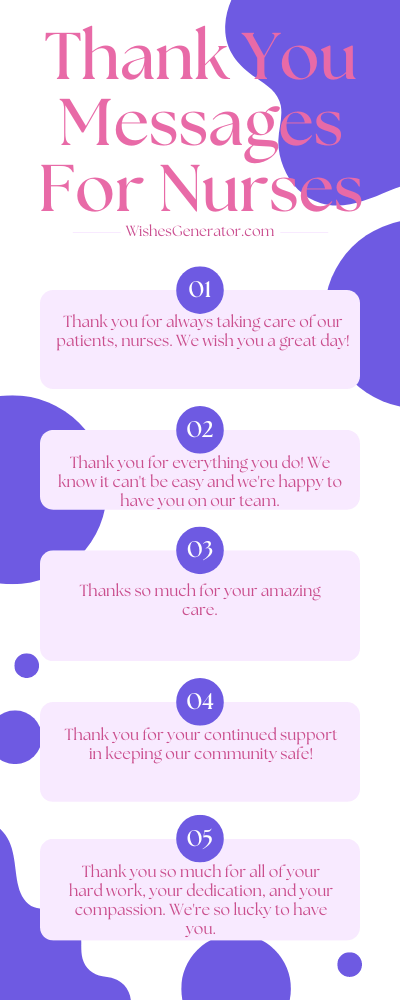 61 Thank You Messages For Nurses – Appreciation Messages