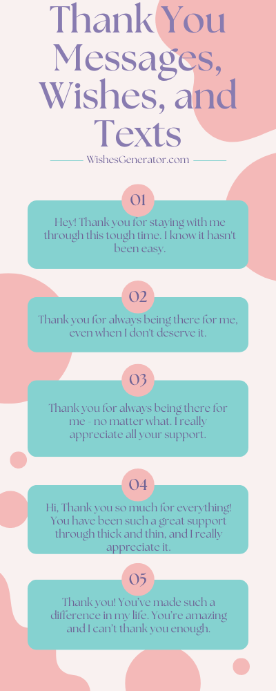 126 Thank You Messages, Wishes, and Texts