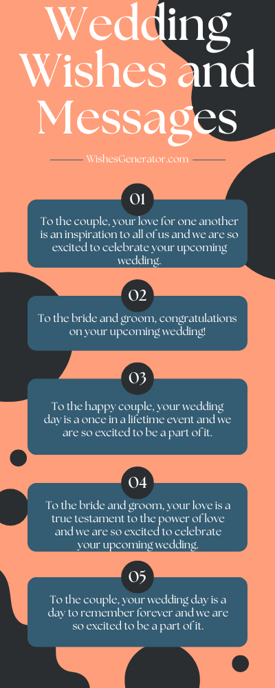 65 Wedding Wishes and Messages